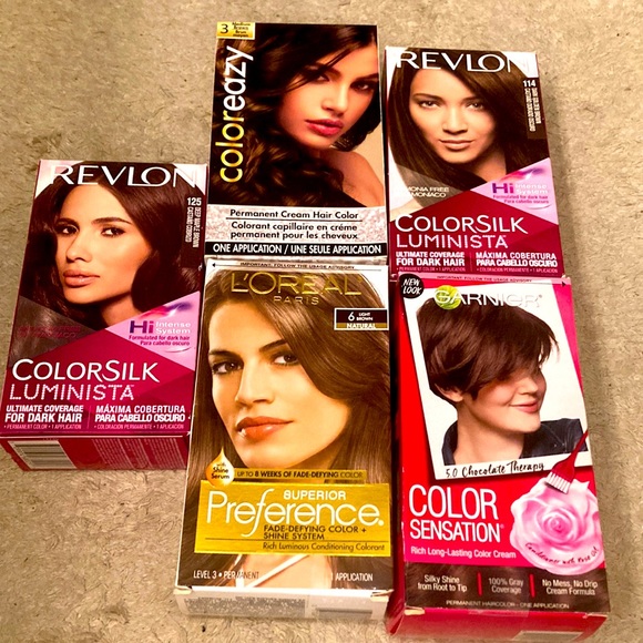 L'Oreal | Other | New Sealed 5 Boxes Brown Hair Color | Poshmark